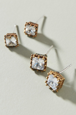 Ornamental Post Earring Set | Anthropologie