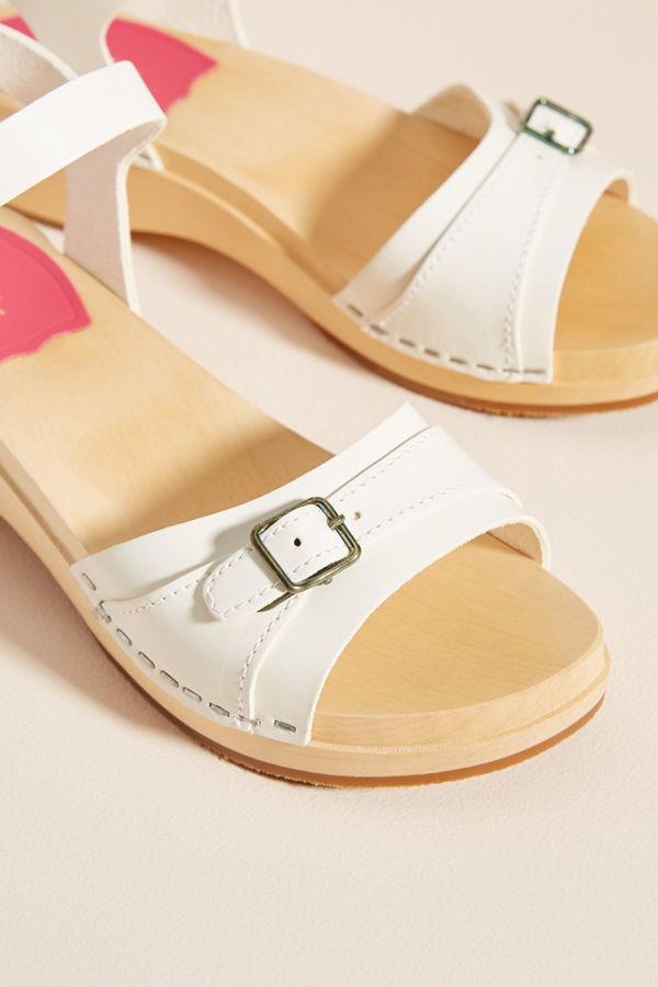 Swedish Hasbeens Preppy Debutant Clog Sandals | Anthropologie