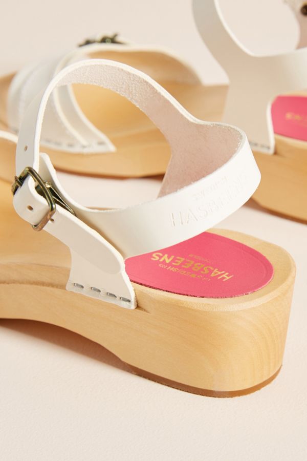 Swedish Hasbeens Preppy Debutant Clog Sandals | Anthropologie
