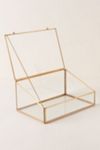 Glass Card Box | Anthropologie