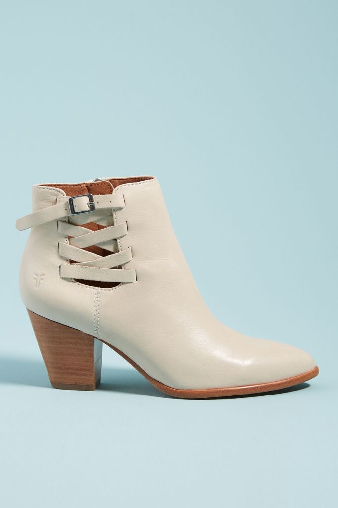 Frye Reed Leather Booties | Anthropologie