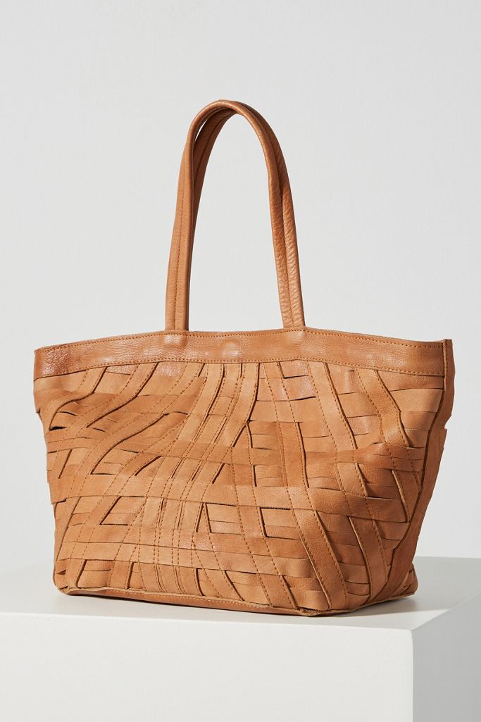 Cleobella Lila Woven Tote Bag | Anthropologie