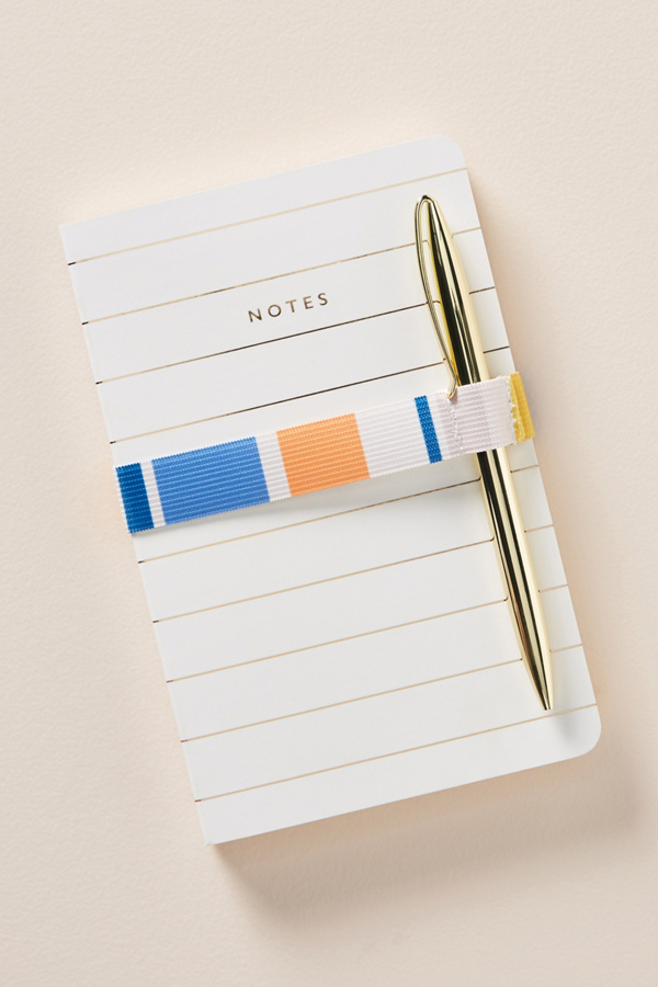 Kayla Striped Journal and Pen Set | Anthropologie
