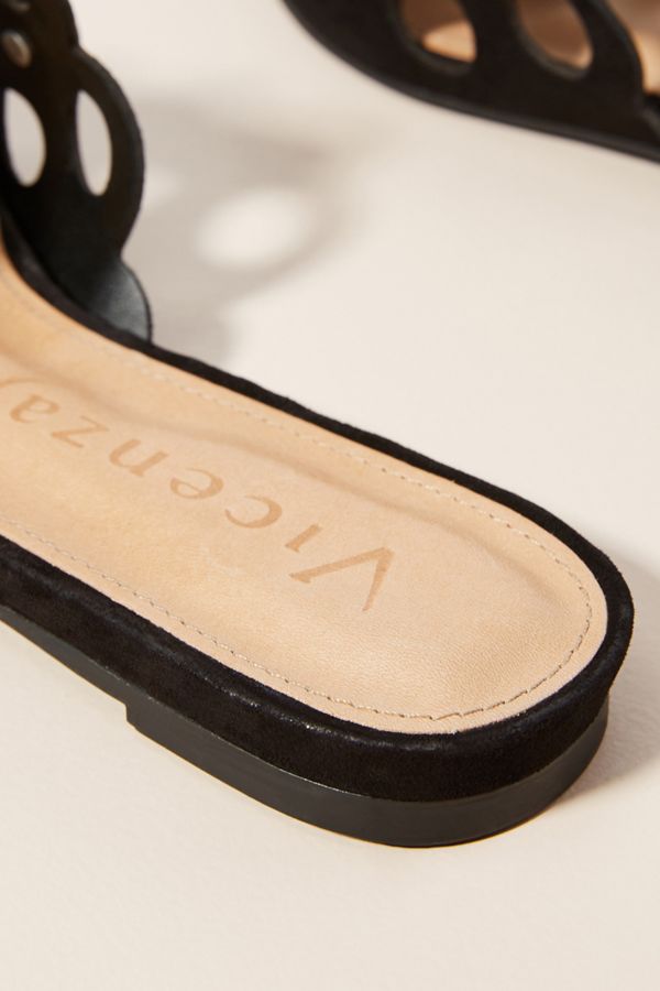 Vicenza Studded Cut-Out Flats | Anthropologie