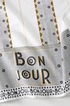 Bistro Tile Bonjour Dish Towel | Anthropologie