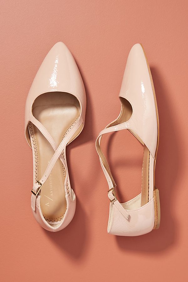 Carolina Cross-Strap Flats | Anthropologie Carolina Cross-Strap Flats | Anthropologie