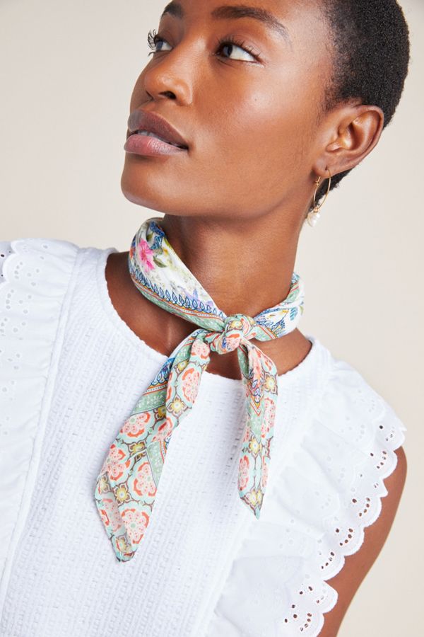 Mixed-Print Bandana | Anthropologie