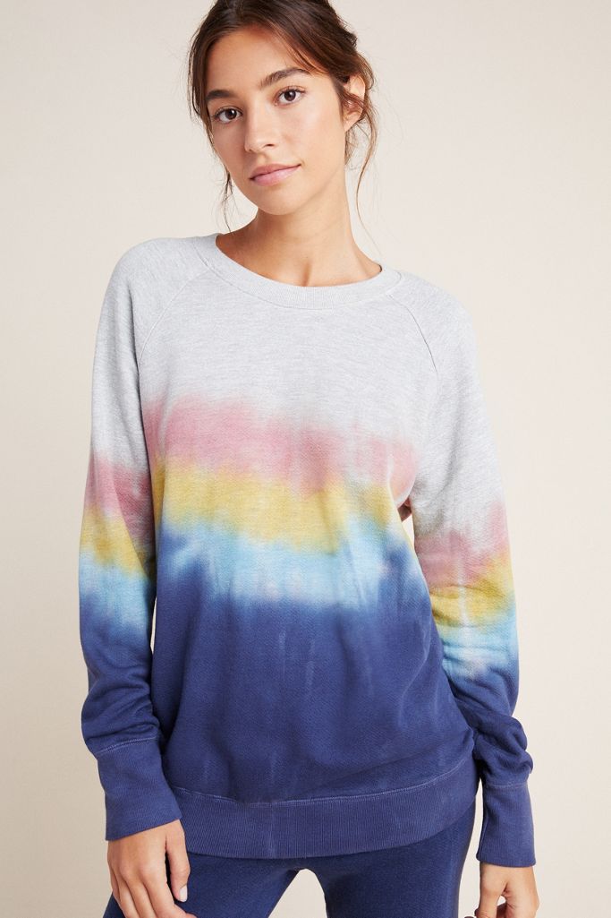 Sundry Myrna Tie-Dyed Pullover | Anthropologie
