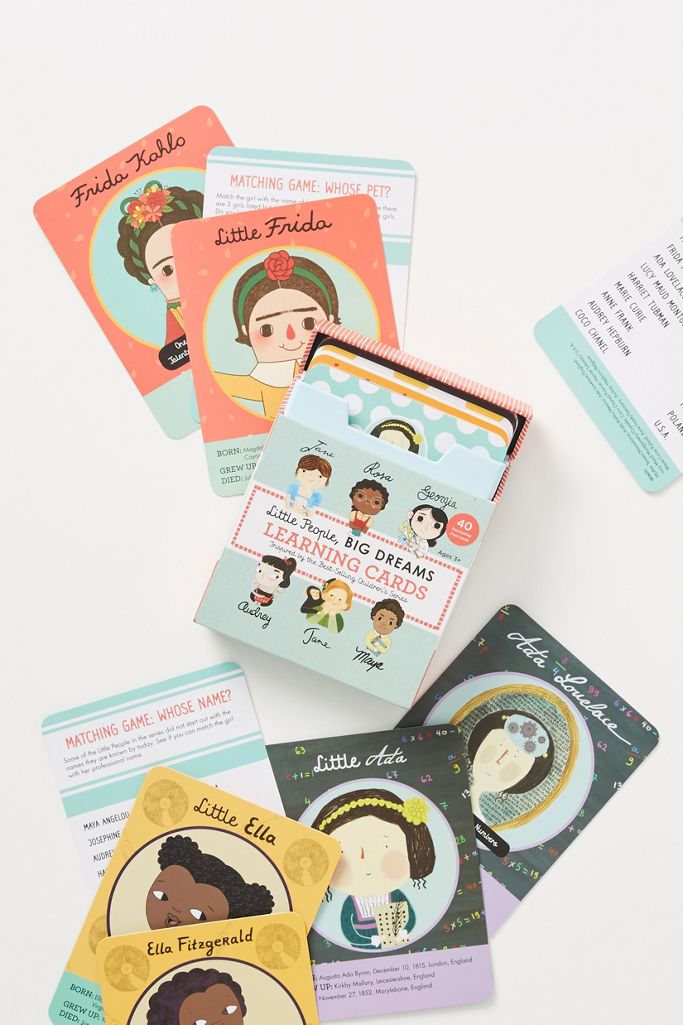Little People, Big Dreams Learning Cards | Anthropologie