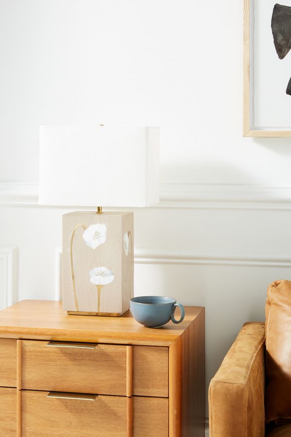 Celene Inlay Table Lamp | Anthropologie