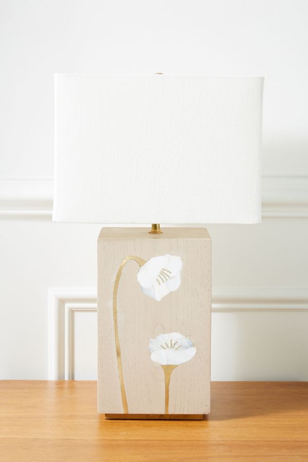 Celene Inlay Table Lamp | Anthropologie