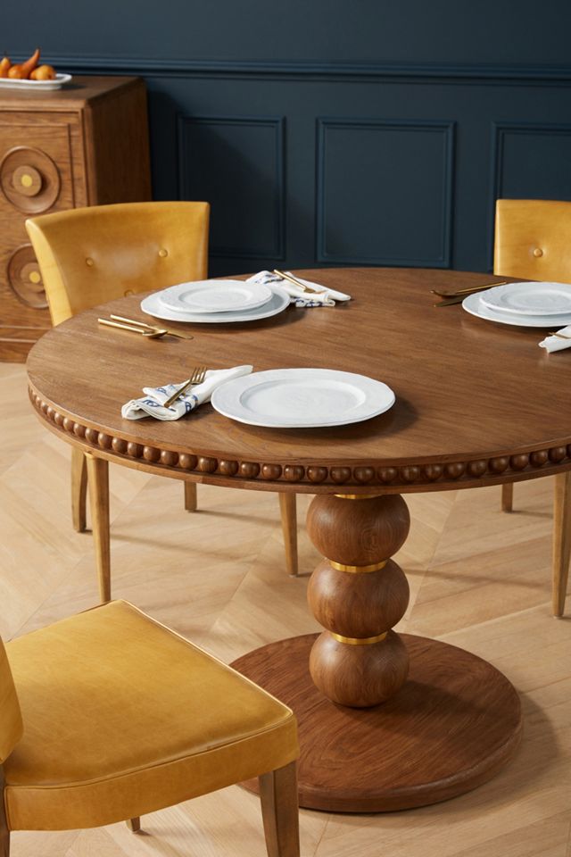 Soho Home x Anthropologie Harrison Round Dining Table | Anthropologie