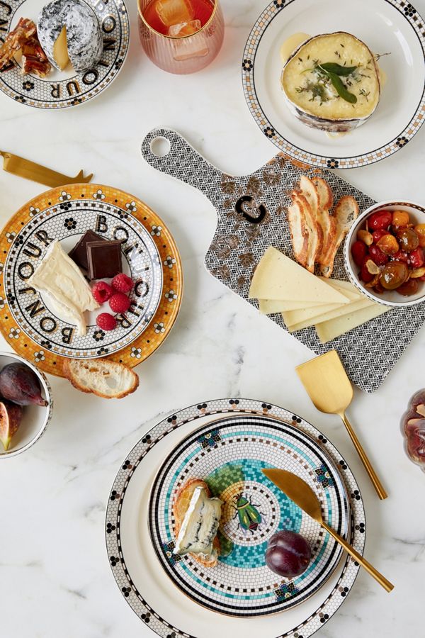 Eliza Monogram Cheese Board | Anthropologie
