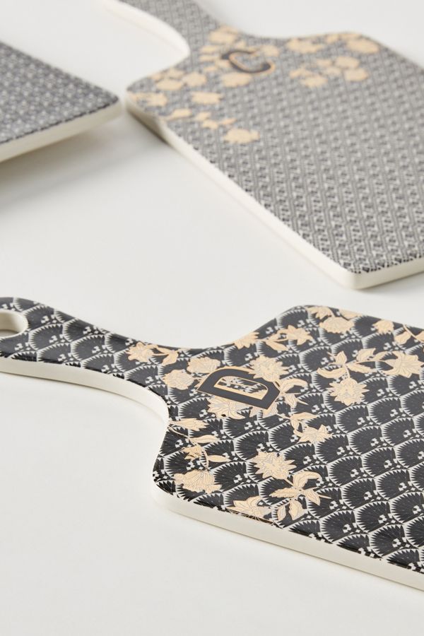 Eliza Monogram Cheese Board | Anthropologie