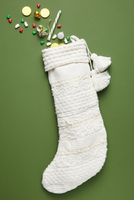 Nicholas Knit Stocking | Anthropologie
