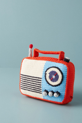 Crocheted Radio | Anthropologie