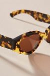Pared Tortoise Oval Sunglasses | Anthropologie