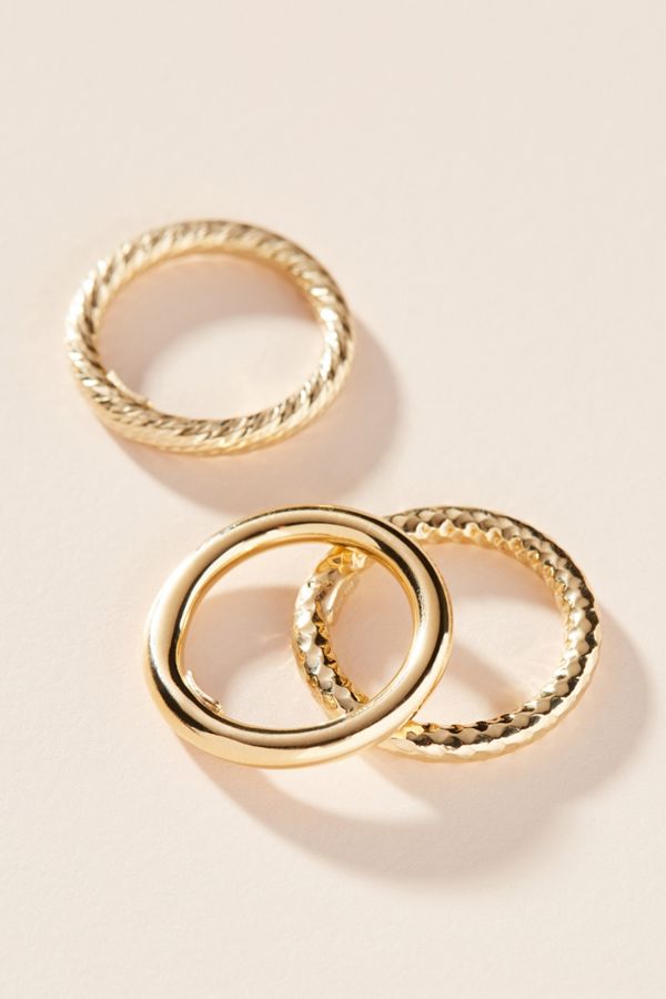 Jennifer Zeuner Jewelry Wes Ring Set | Anthropologie