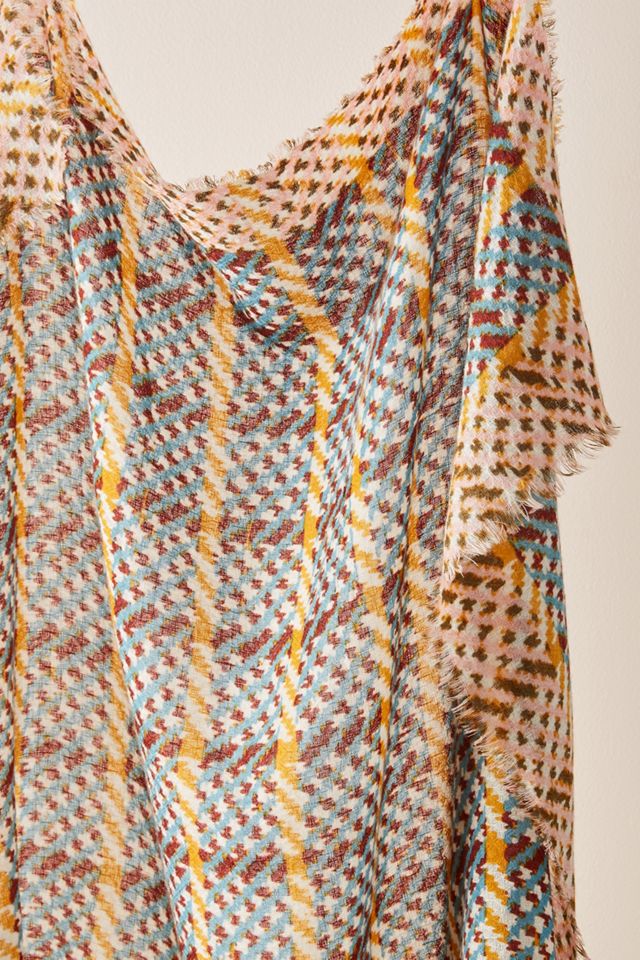 Plaid Wool Bandana | Anthropologie