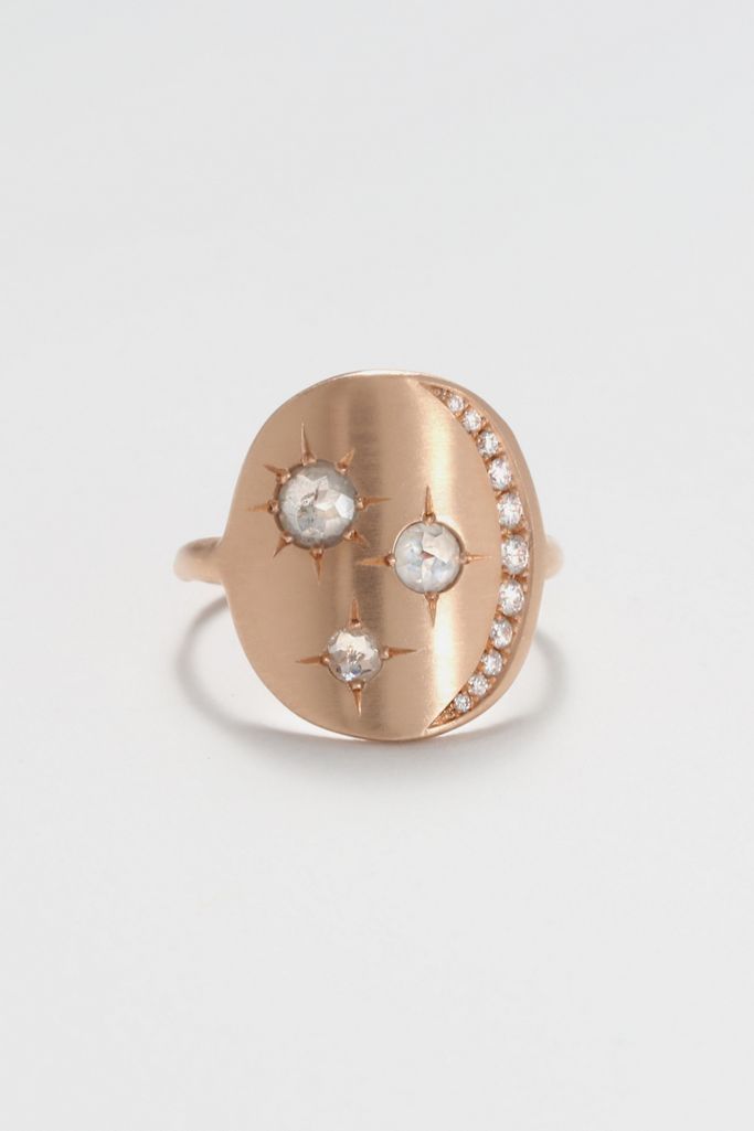 Sirciam Celestial Starlight Ring | Anthropologie