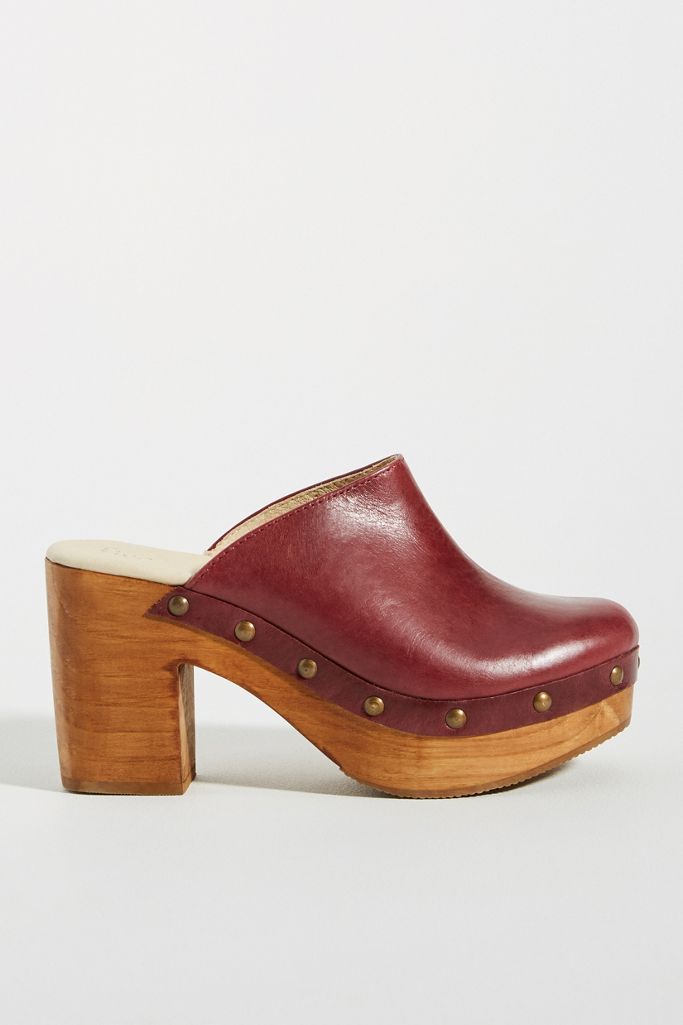 Cordani Backless Heeled Clogs | Anthropologie