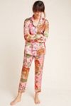 Karen Mabon Tiger Blossom Silk Sleep Shirt | Anthropologie