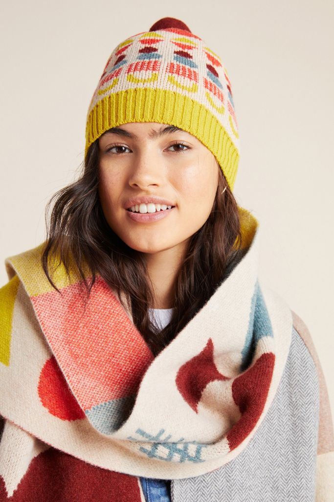 Donna Wilson Graphic Wool Beanie | Anthropologie