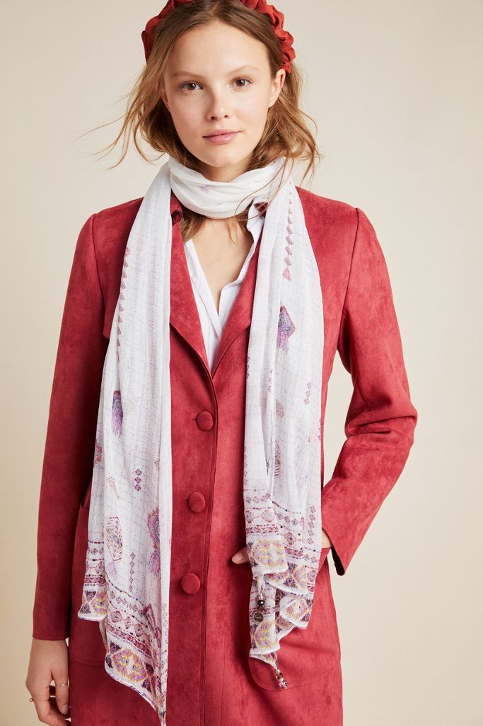 Tanami Silk Scarf | Anthropologie