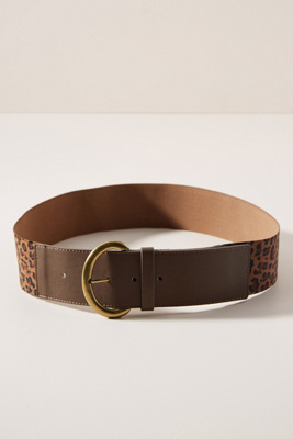 Leopard Stretch Belt | Anthropologie