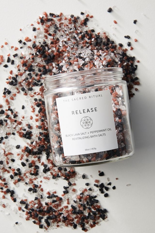 The Sacred Ritual Release Bath Salts | Anthropologie