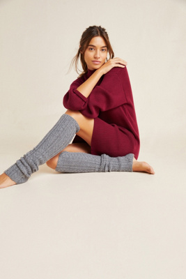 Casey Cable Knit Legwarmers | Anthropologie