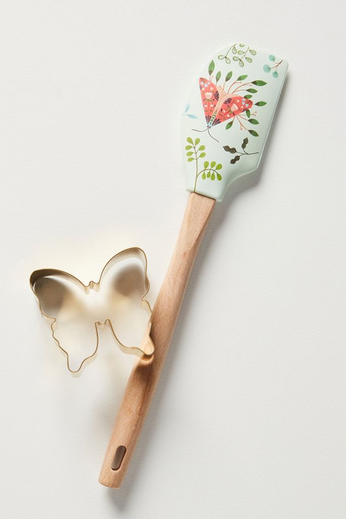Flora Waycott Botanical Garden Spatula | Anthropologie