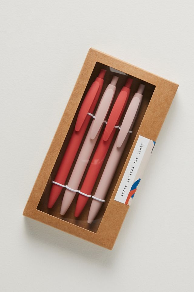 Silicone Pens, Set of 4 | Anthropologie