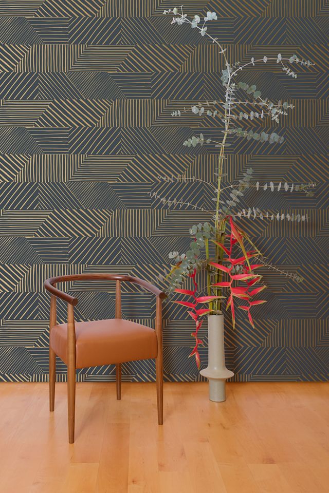 Juju Papers Parquet Hand Printed Wallpaper | Anthropologie