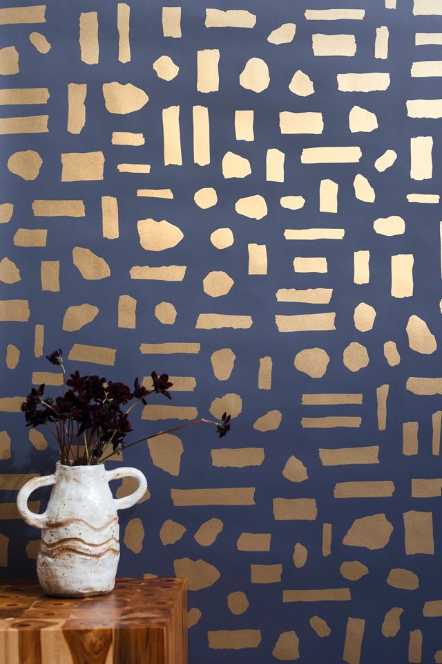 Juju Papers The Pearl Hand Printed Wallpaper | Anthropologie