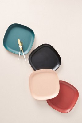 EKOBO Bamboo Melamine Dinner Plates, Set of 4 | Anthropologie