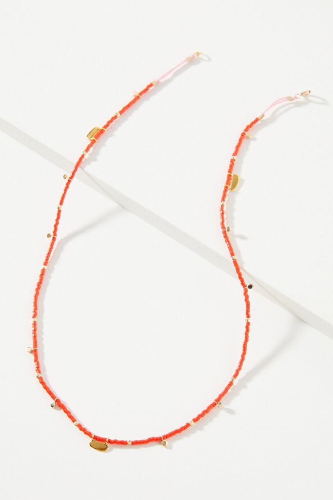Scosha Beaded Necklace | Anthropologie