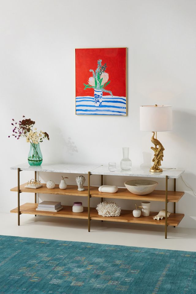Maya Open Shelf Console | Anthropologie
