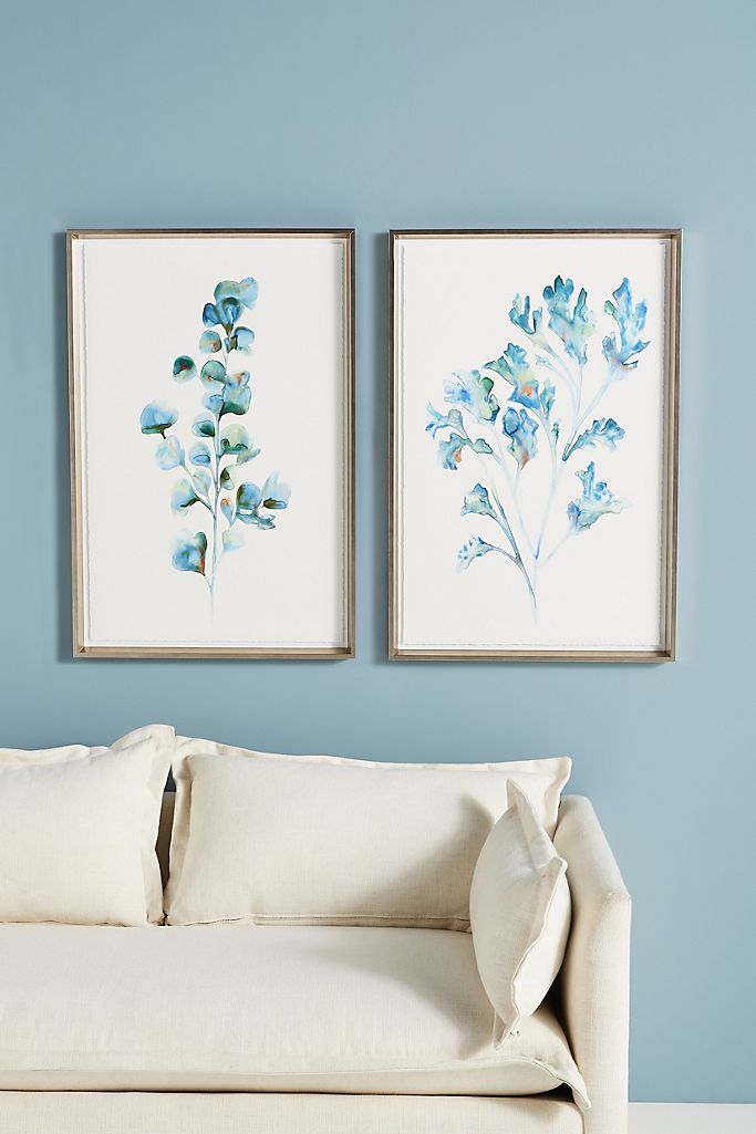 Eucalyptus Leaves Wall Art | Anthropologie Eucalyptus Leaves Wall Art | Anthropologie