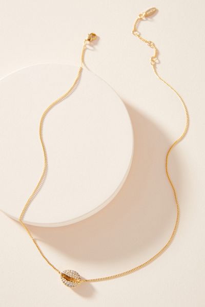 Cecilia Shell Pendant Necklace | Anthropologie