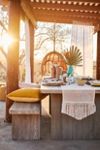 Concrete Indoor/Outdoor Dining Bench | Anthropologie