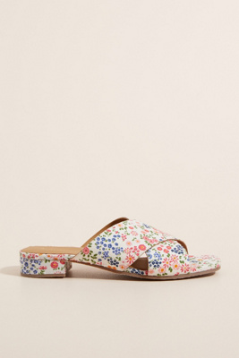 Aurora Floral Mules | Anthropologie