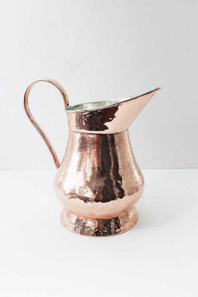 Coppermill Kitchen Hand Hammered French Pitcher | Anthropologie