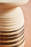 Metallic Striped Ceramic Stool | Anthropologie