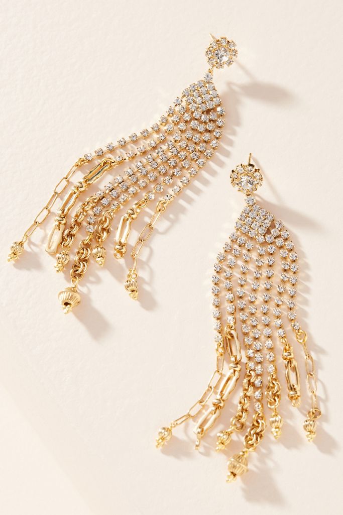 Gas Bijoux Grace Drop Earrings | Anthropologie