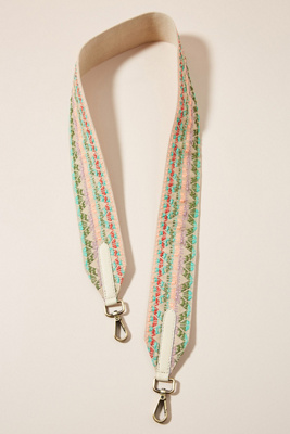 Daria Embroidered Bag Strap | Anthropologie