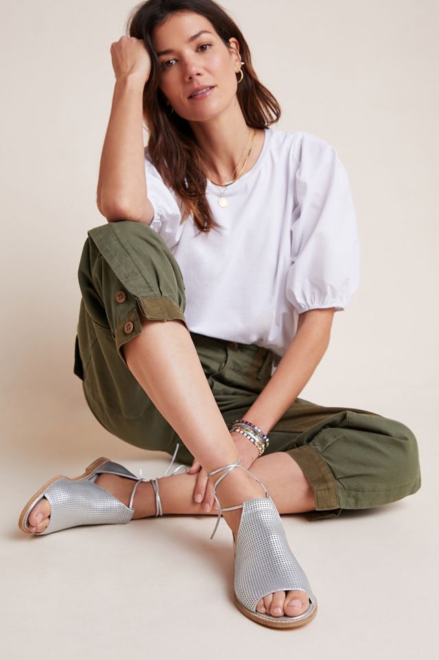 Silent D Nuance Open-Toe Shooties | Anthropologie