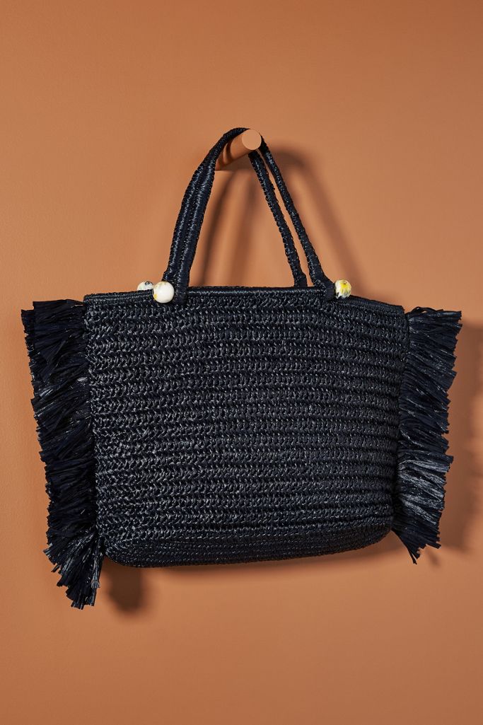 Cleobella Isla Raffia Tote Bag | Anthropologie