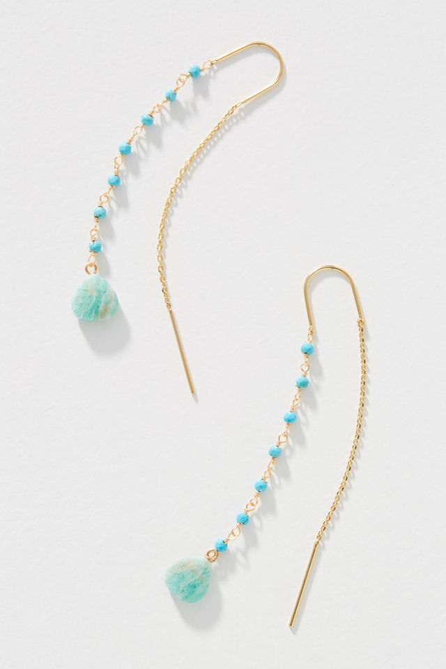 Bess Threader Earrings | Anthropologie