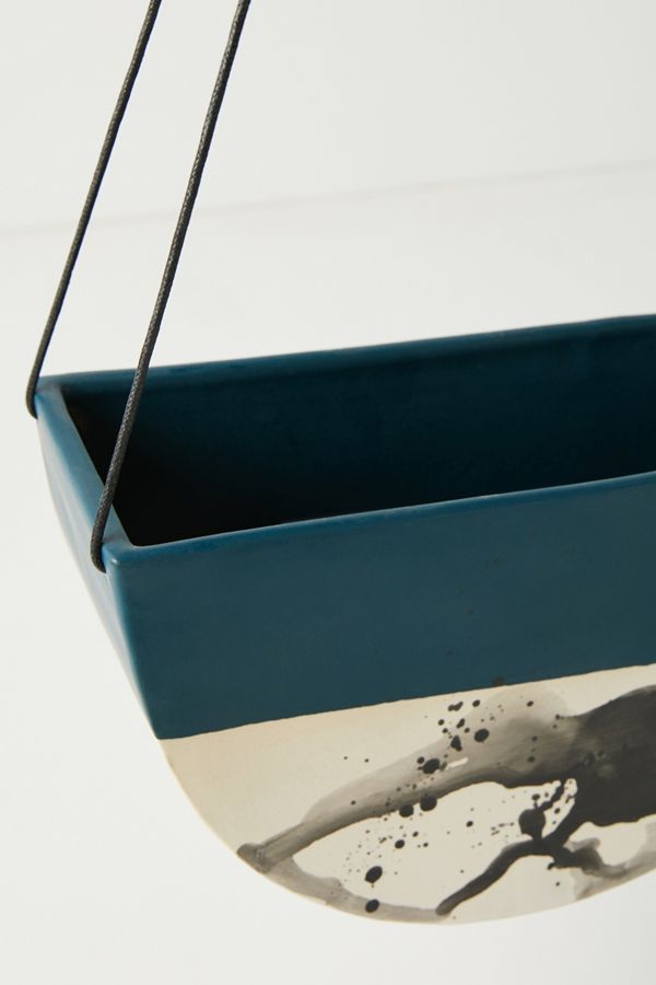 Elizabeth Benotti Half Moon Hanging Planter | Anthropologie UK